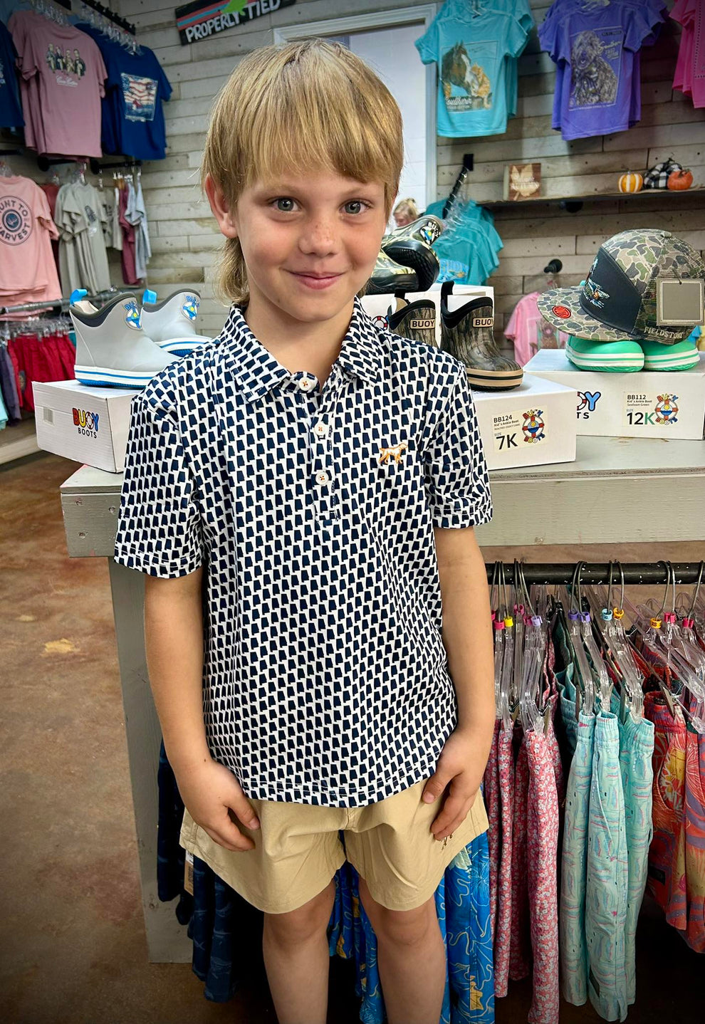 Fieldstone Outdoors Youth AU State Pride Polo – EZN Outfitters